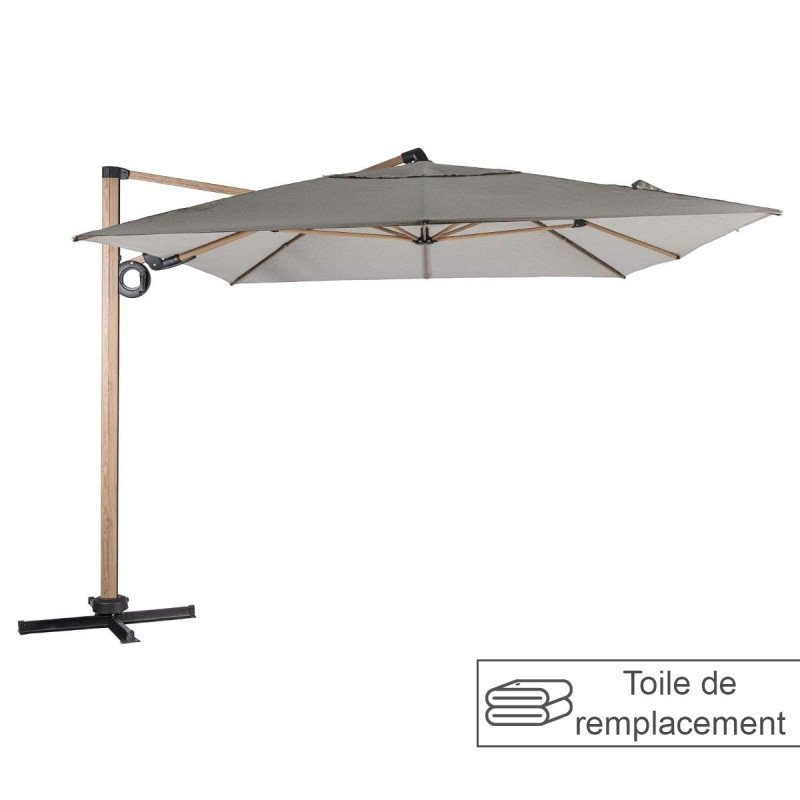 Toile de remplacement pour parasol Soly Hespéride - Le Dépôt Bailleul Toile de remplacement pour parasol Soly Hespéride - Le Dépôt Bailleul