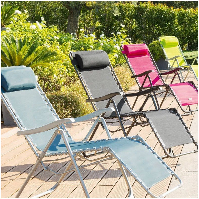 Fauteuil Extérieur Hespéride Silos Gris Anthracite Le Dépôt Bailleul